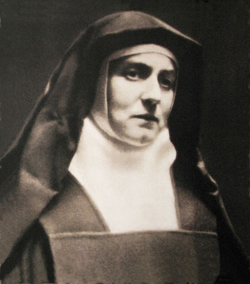História, oração e frases de Santa Edith Stein (Santa Teresa Benedita ...