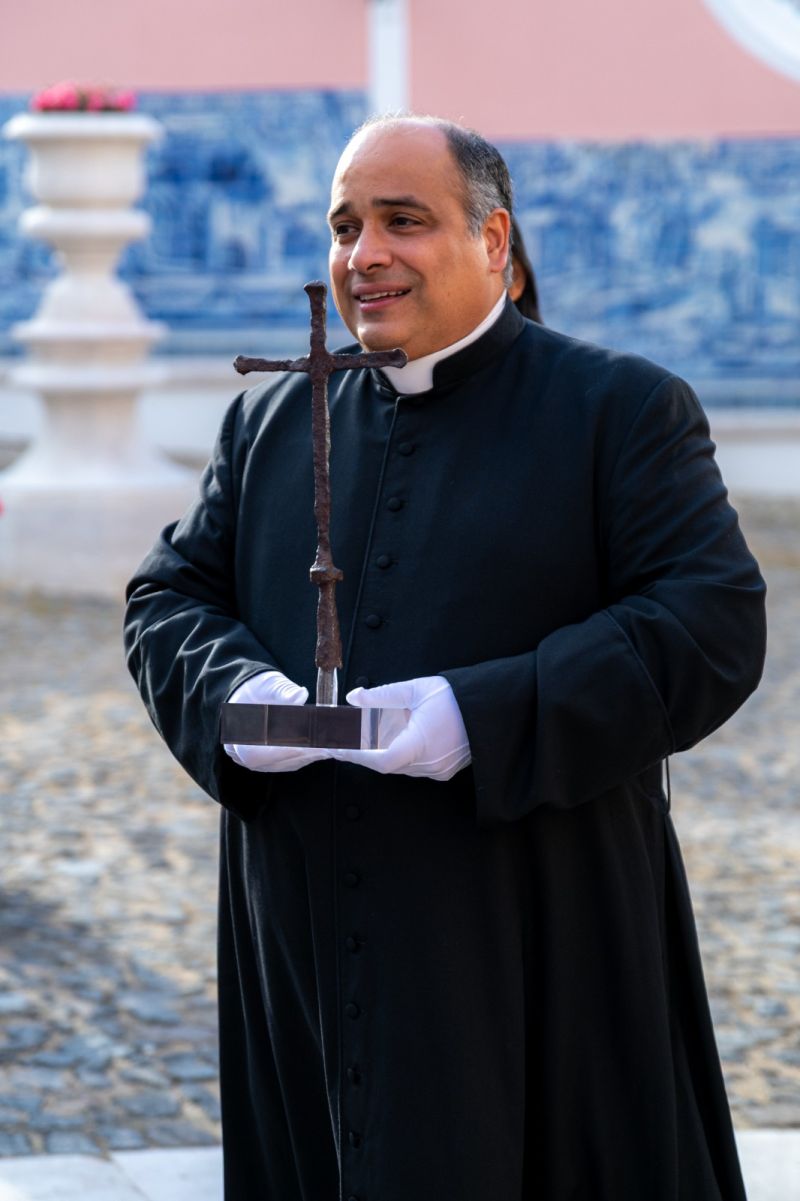 Patriarca de Lisboa celebra Eucaristia com a Cruz da primeira Missa no Brasil | Gaudium Press